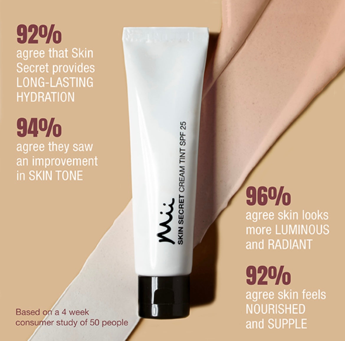 Mii Cosmetics Skin Secret Cream Tint – S.A.K.MAKEUP